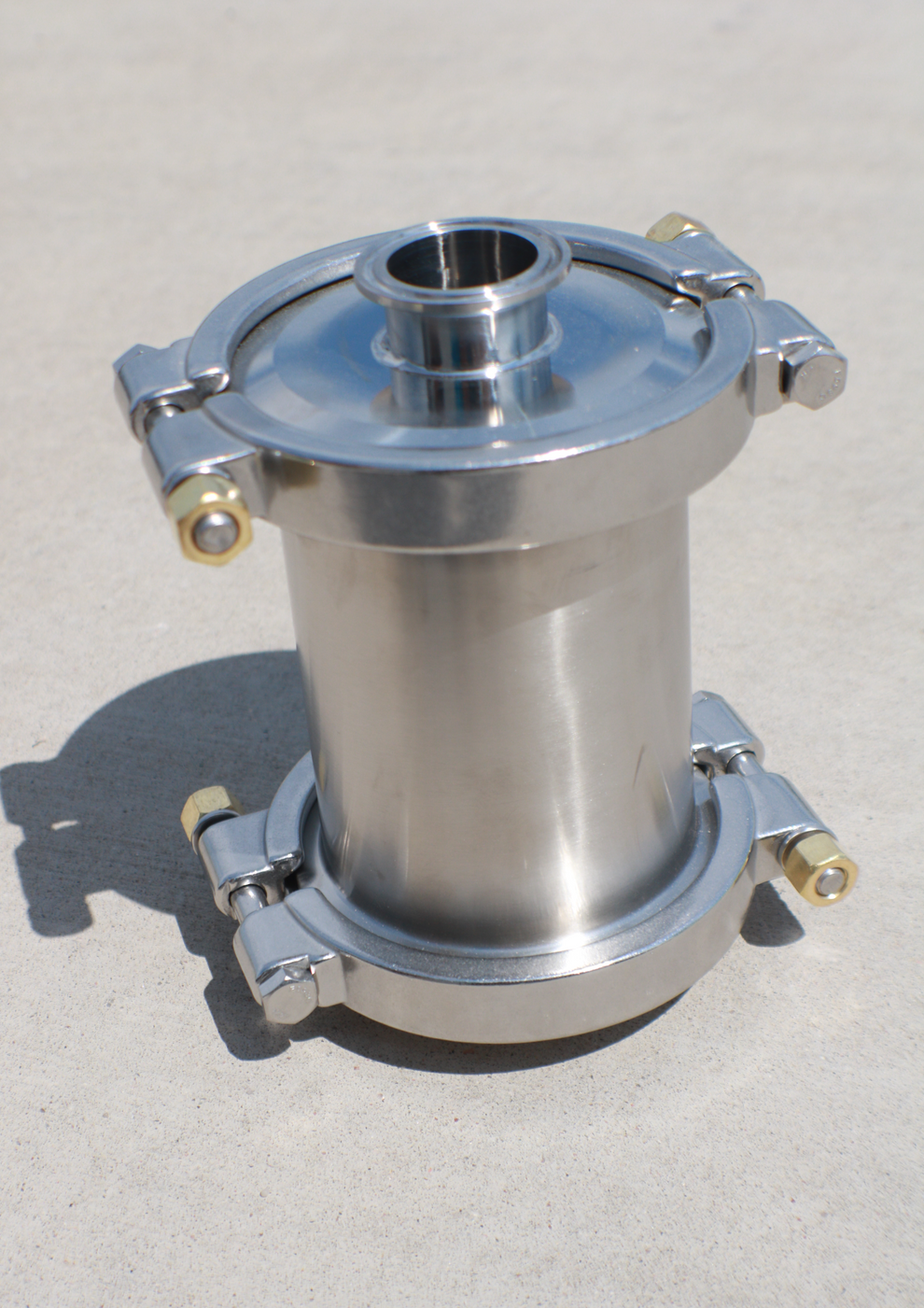 AFS 4" Housing - 1.5" Inline Triclamp (4" Filters) – Anion Extractors